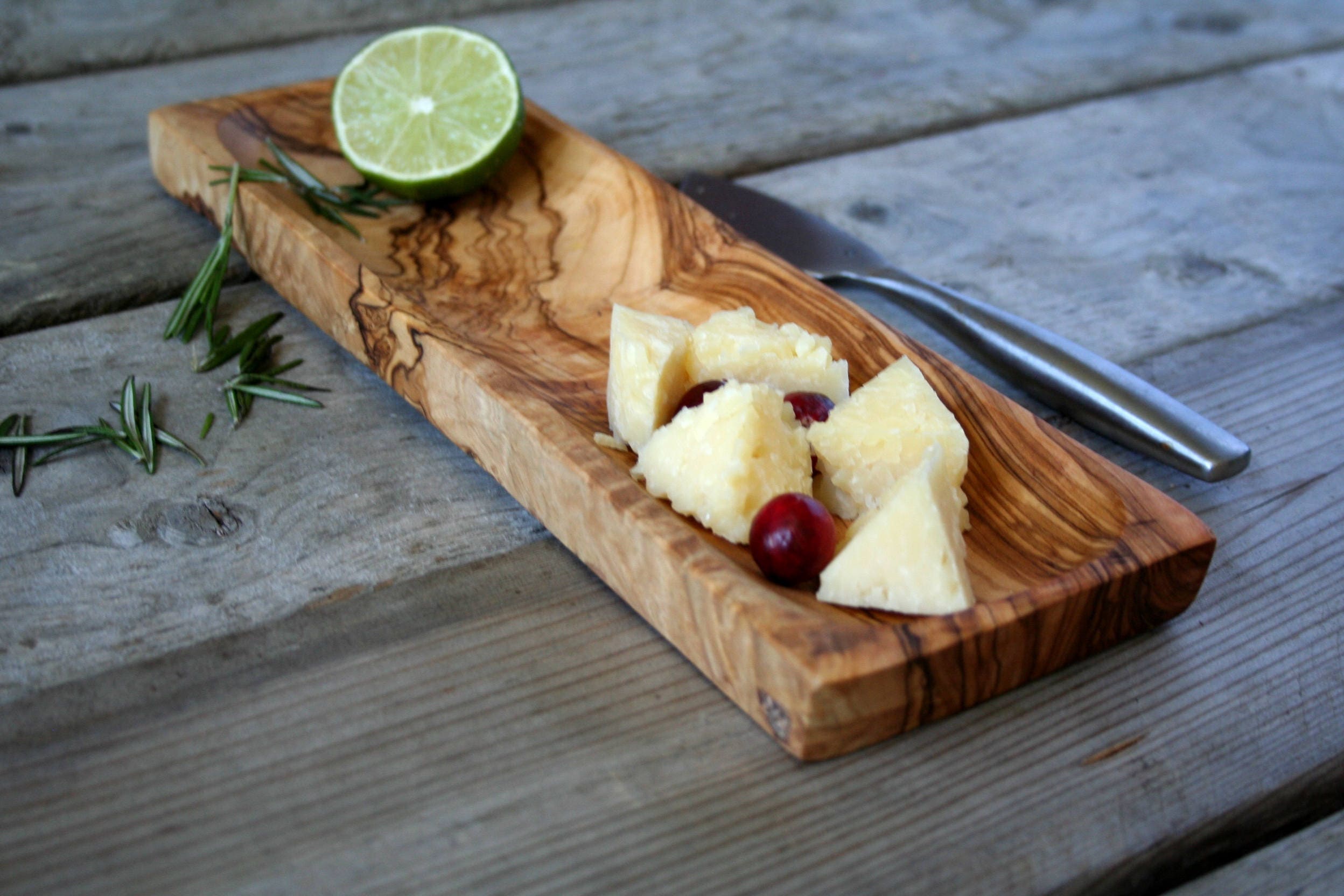 Wooden Rectangular Plate Olive Wood Dish Kitchen - Etsy