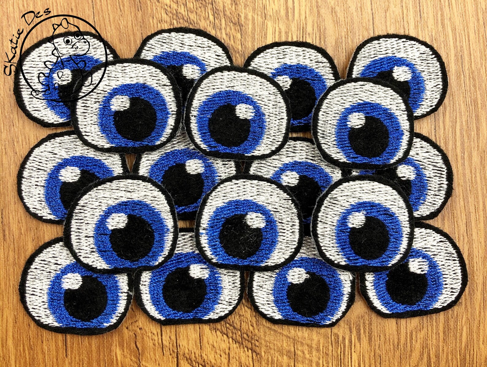 Embroidery Eyes With White Sparkle 25cm for Crochet Toys Sewn | Etsy