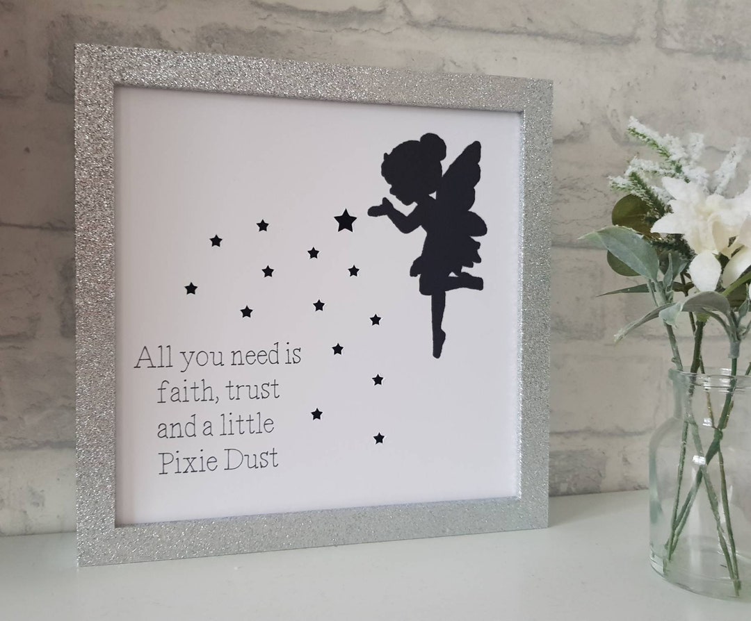 Fairy Pixie Dust Light up Frame - Etsy