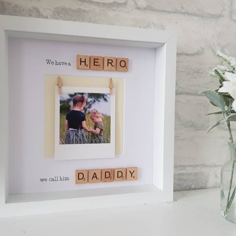 Fathers Day Photo Frame - Etsy