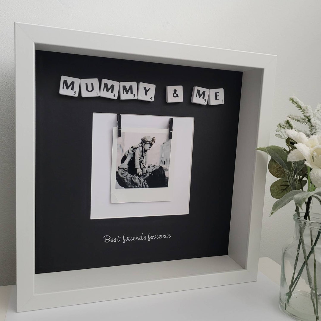 Mummy Photo Frame 'mummy & Me, Best Friends Forever' in a Monochrome ...