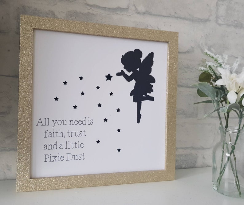 Fairy Pixie Dust Light up Frame | Etsy