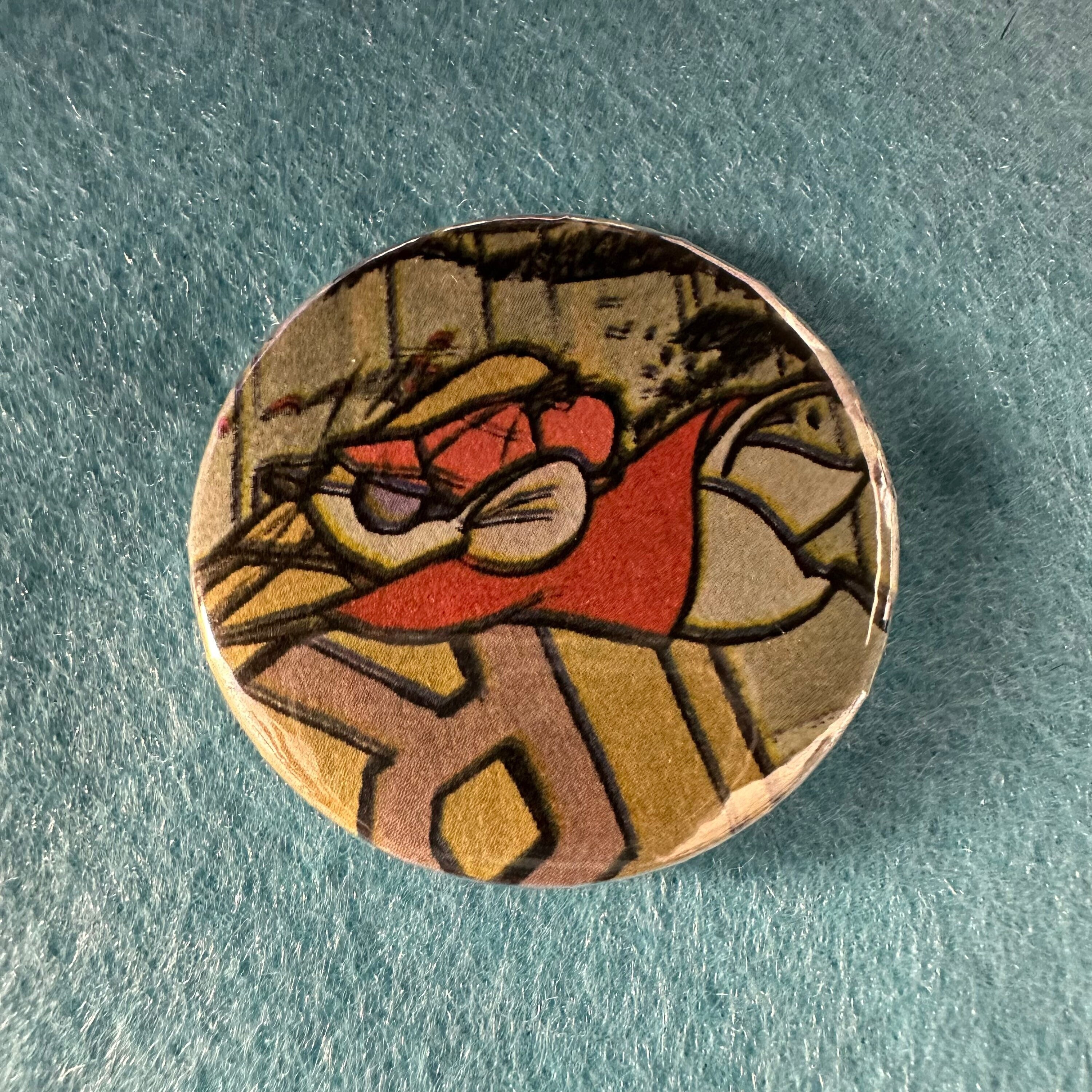 Aristocats Roquefort the Mouse Detective Pinback Button/pin - Etsy