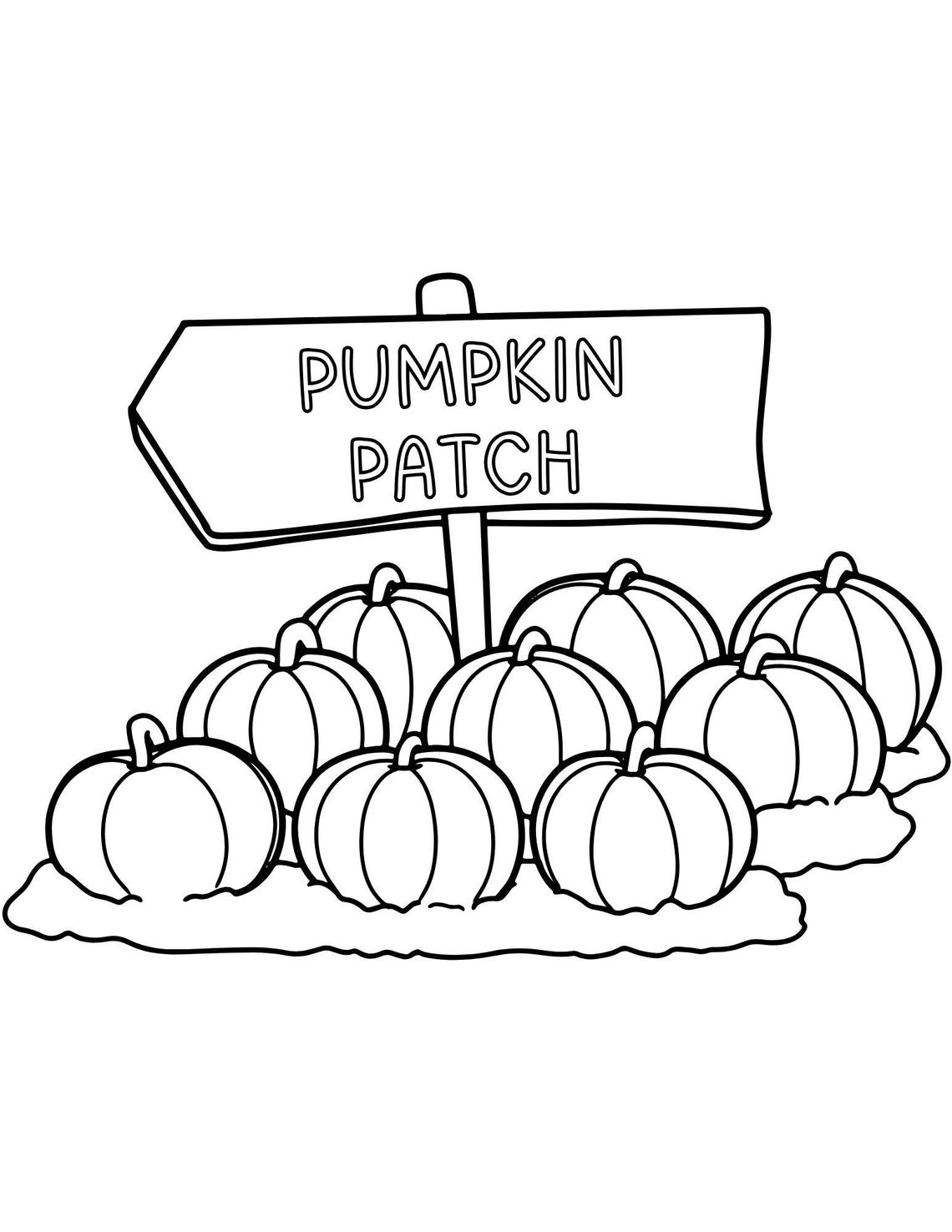 12 Printable Fall Coloring Pages - Etsy