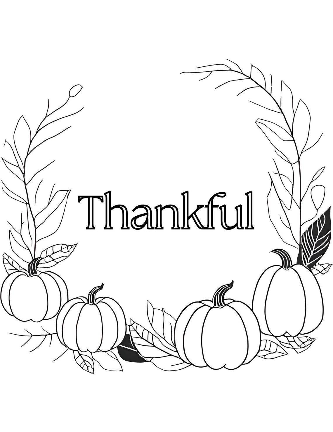 12 Printable Fall Coloring Pages - Etsy