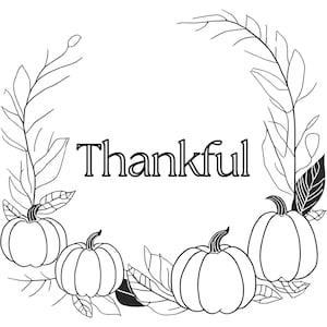 12 Printable Fall Coloring Pages - Etsy