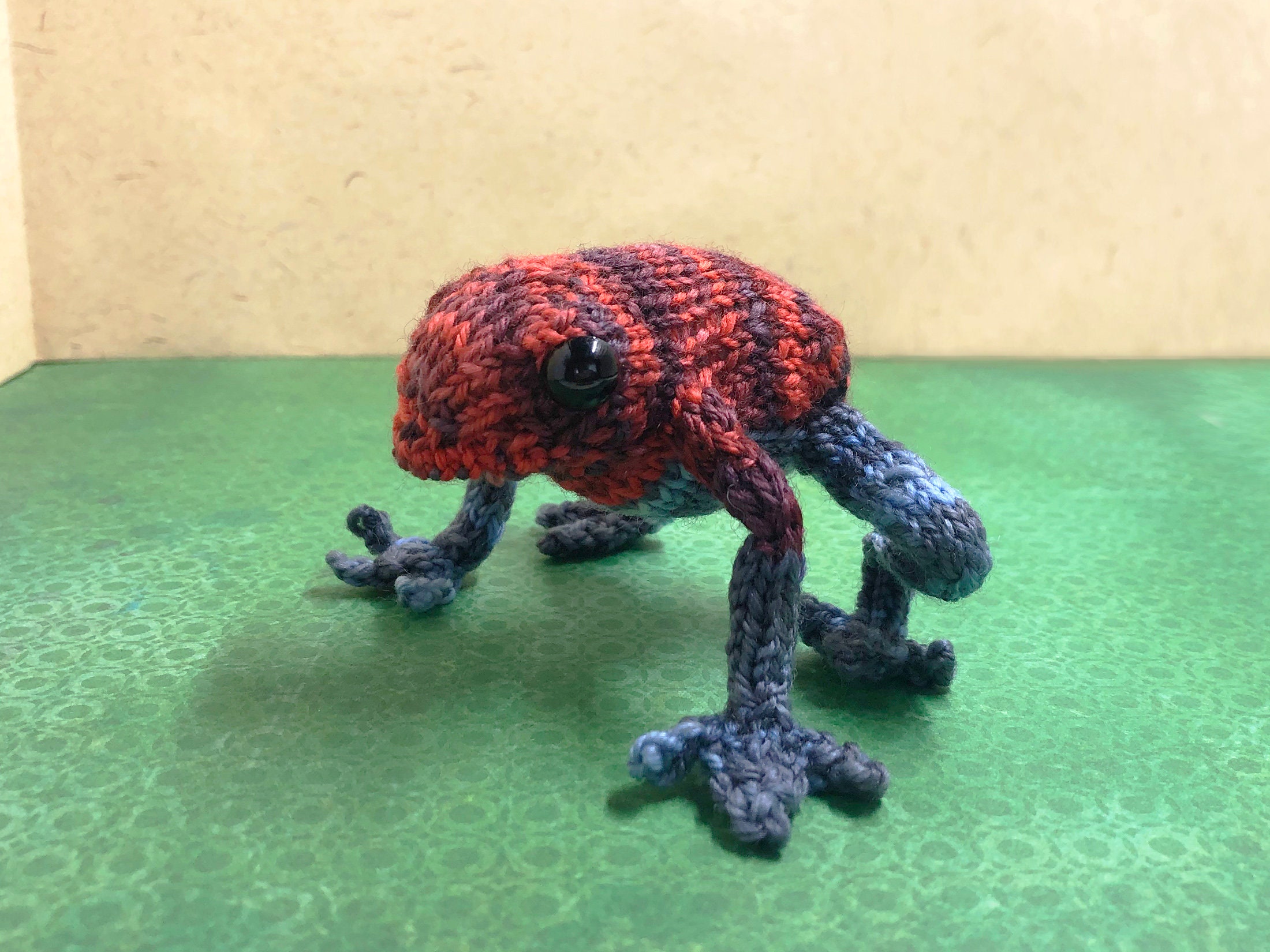 Knitted Poison Dart / Poison Arrow Frog Series - Assorted Unique ...