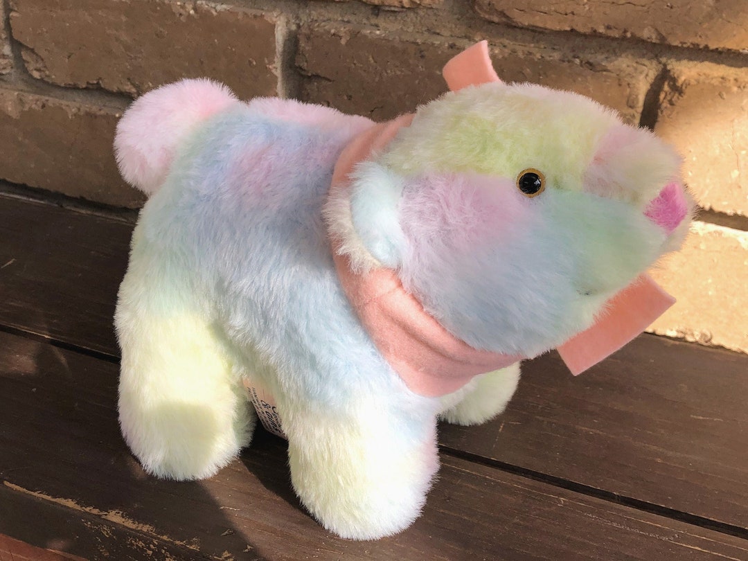 Super Soft Plush Toy Bear - Stuffed Animal / Plushie in Pastel Multi ...
