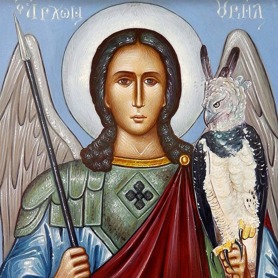 Archangel Uriel Icon
