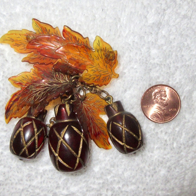 Bakelite Pin - Etsy