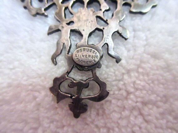 Peruzzi Renaissance Silver Cross Pendant Necklace: It… - Gem