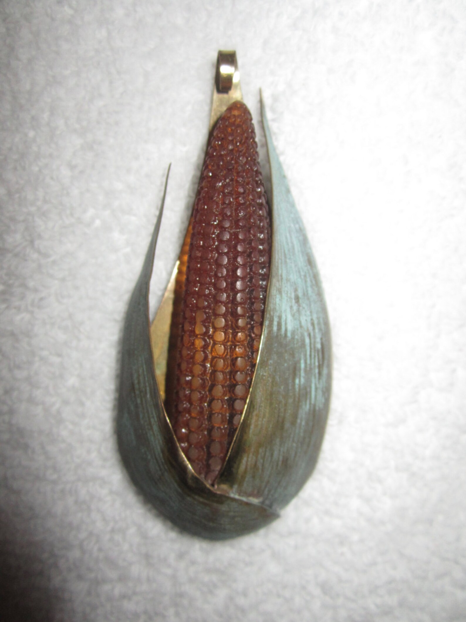 Fabrice Paris Corn Husk Pin 3.75 Large Modernist Arts - Etsy