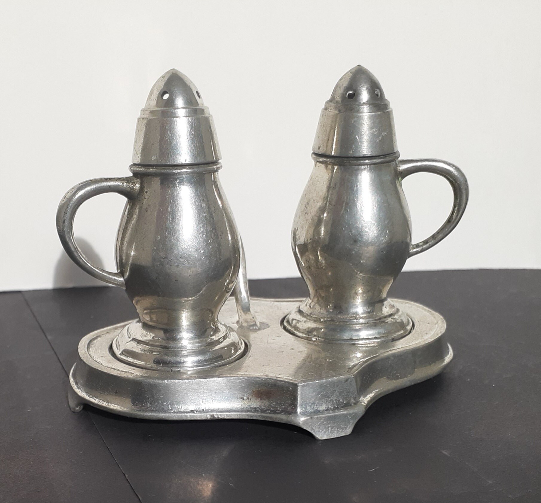Pewter Salt & Pepper Shaker - Etsy