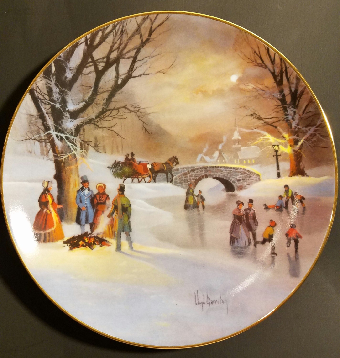 Holiday Collector Plate - Etsy