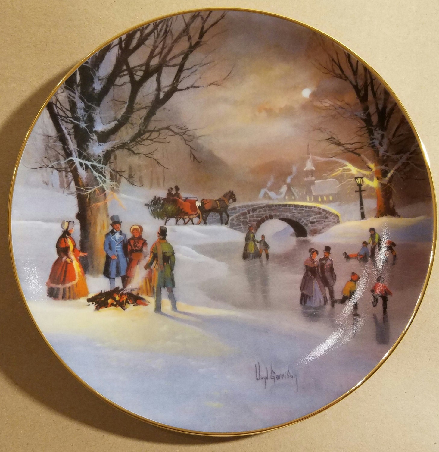 Holiday Collector Plate - Etsy