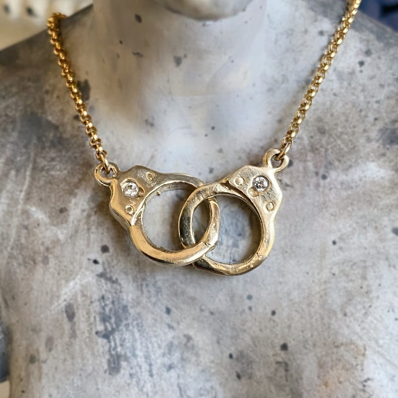 Handcuff Necklace - Etsy