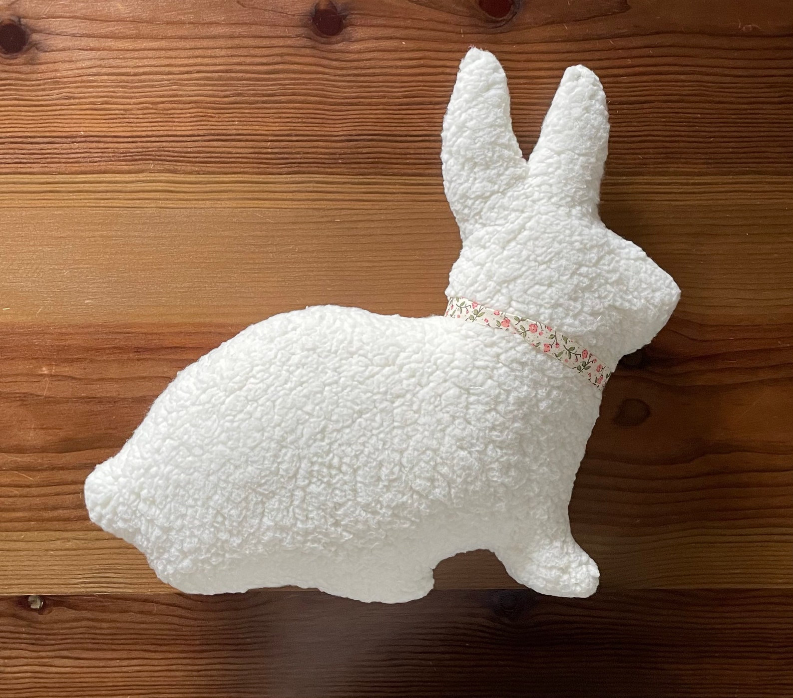 Cuddly Bunny Rabbit Shaped Stuffed Pillow for Easter/spring | Etsy