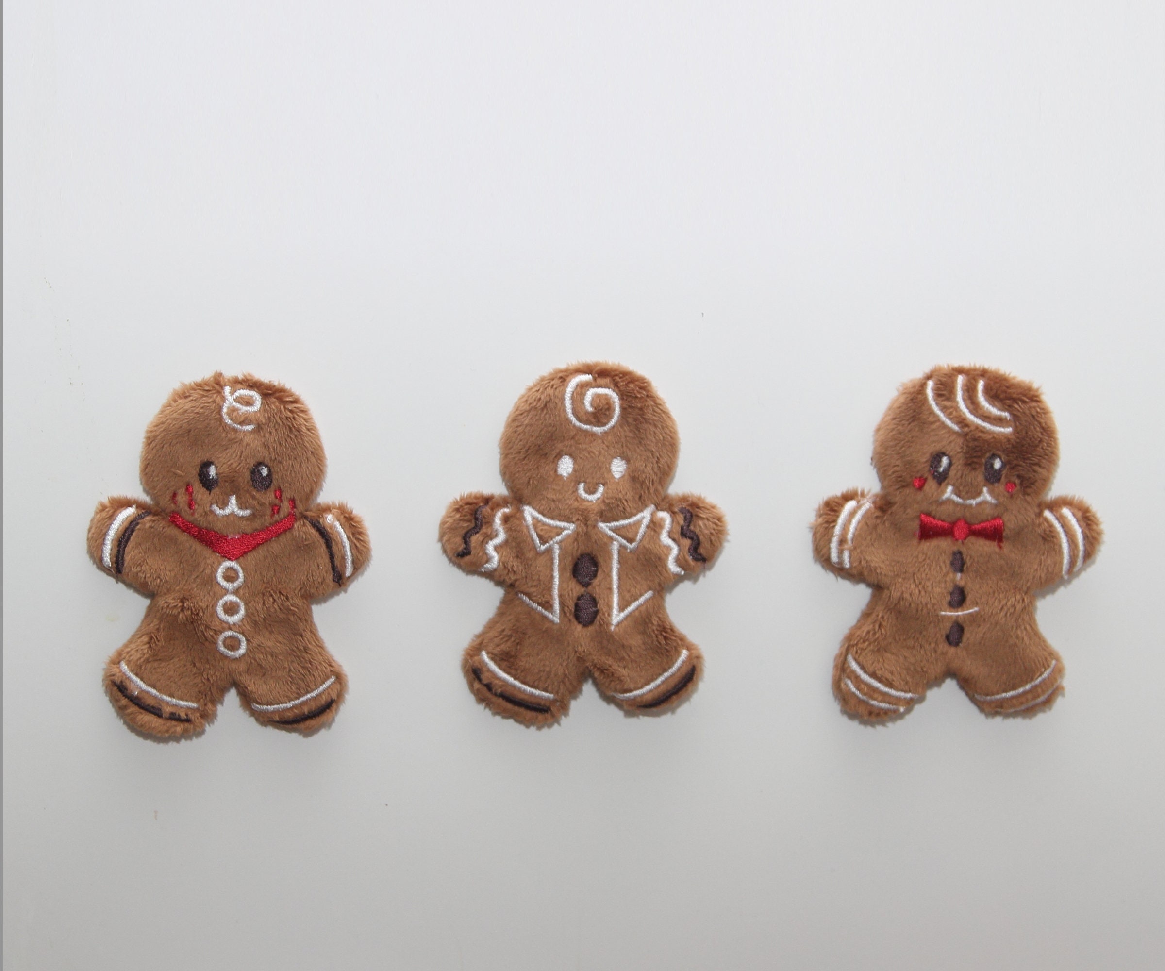 ITH in the Hoop Embroidery Machine Design Toy Gingerbread Man - Etsy