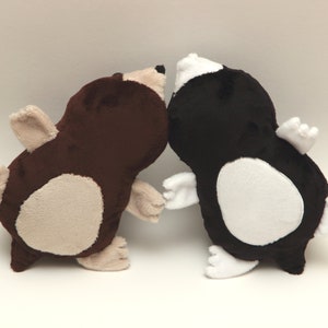 Mole Stuffed Animal Handheld Size Plushie PDF Sewing Pattern - Cute and ...