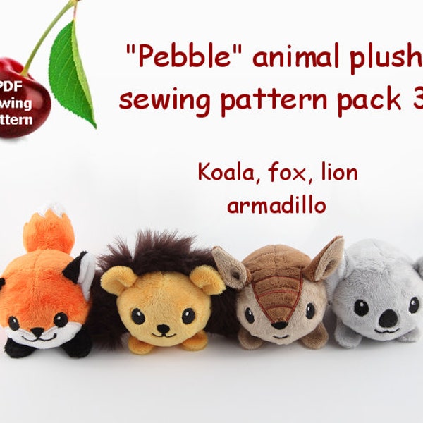 Plush Sewing Pattern - Etsy