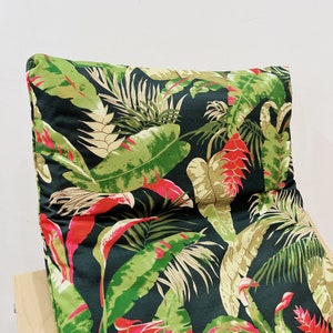 IKEA Poang Chair Cushion Cover - Birds of Paradise - Etsy