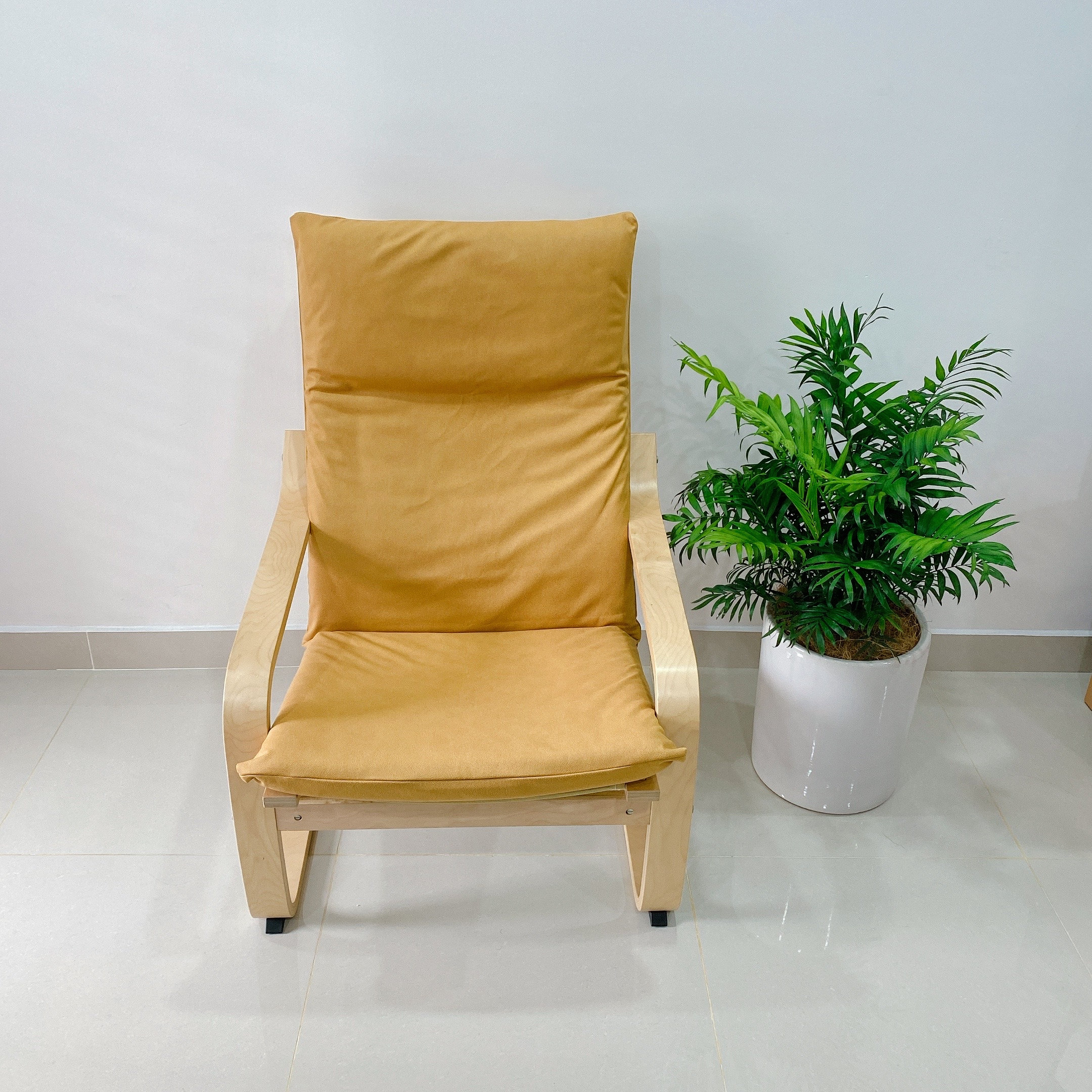 Poang leather cover store
