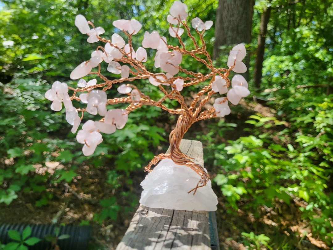 Posable Small Bonsai Wire Tree Rock Sculpture - Etsy