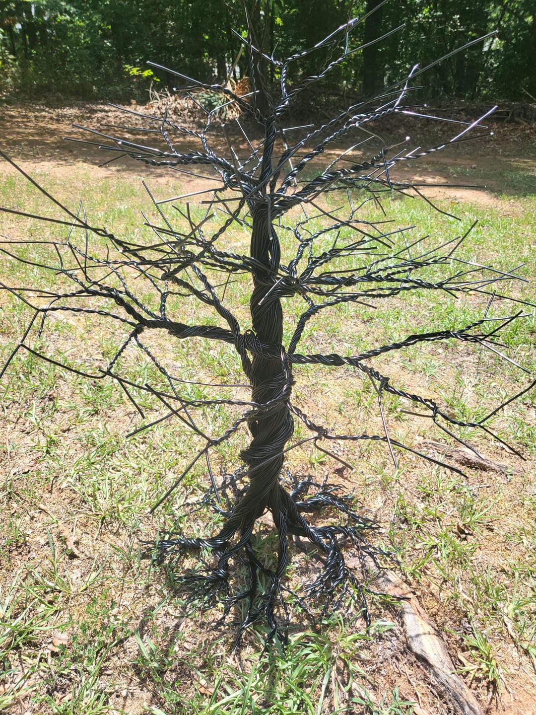 Tall Wire Tree of Life Sculpture Art Statue - Etsy