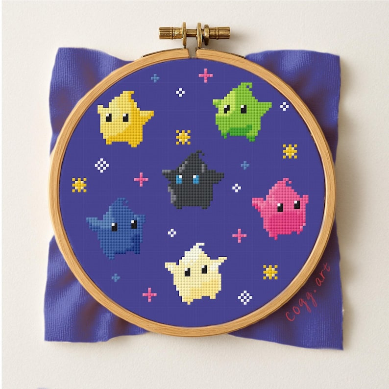 Luma Stars - 7x7 - Etsy