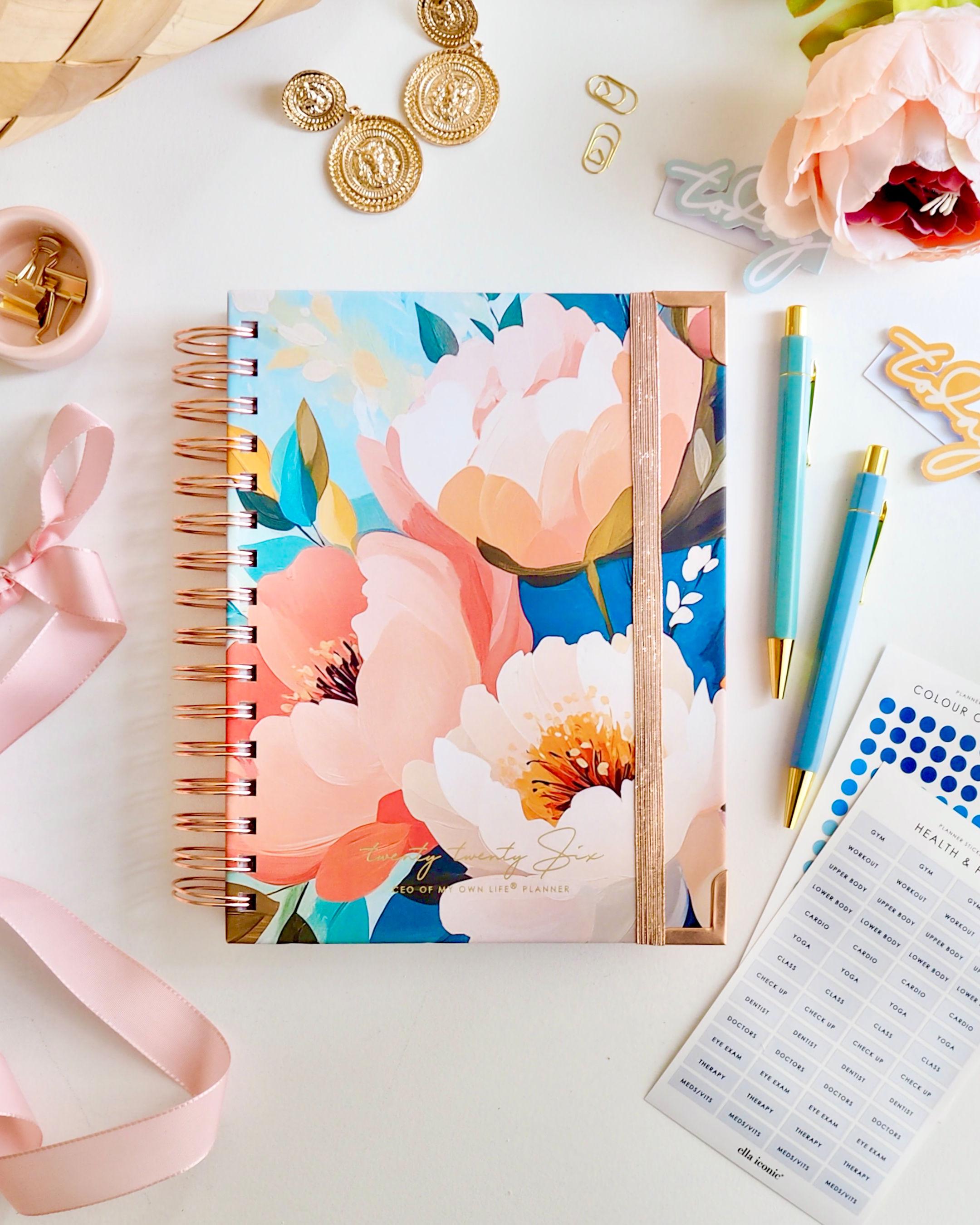 2026 Weekly Life Planner | CEO of My Own Life® | Blooms - Etsy