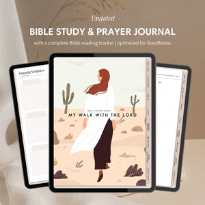 Digital Bible Study Journal, Scripture Notebook, Christian Digital ...