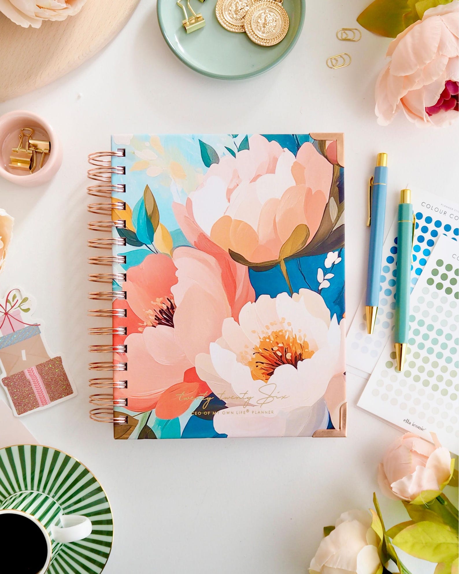 2026 Weekly Life Planner | CEO of My Own Life® | Blooms - Etsy