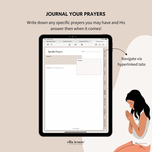 Digital Bible Study Journal, Scripture Notebook, Christian Digital ...