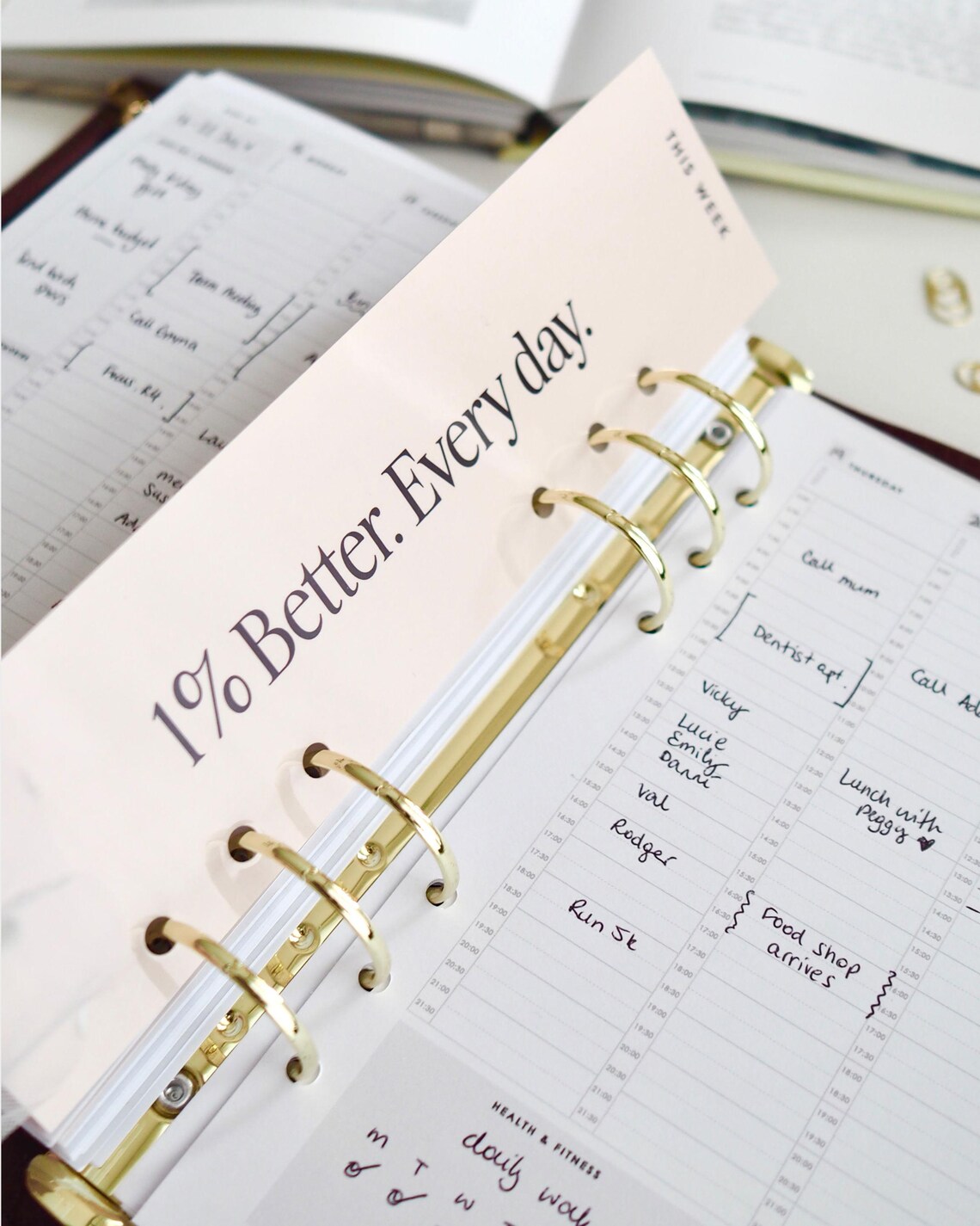 Three A5 Planner Page Markers Bundle | Planner Dividers for Today ...