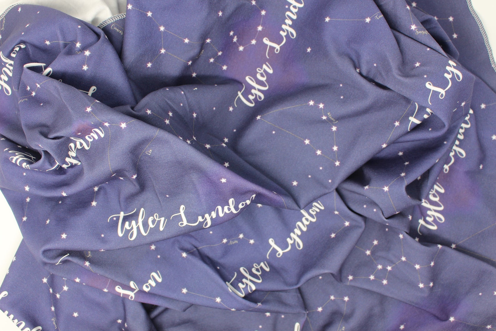 Constellation Blanket / Personalized Blanket / Organic / | Etsy