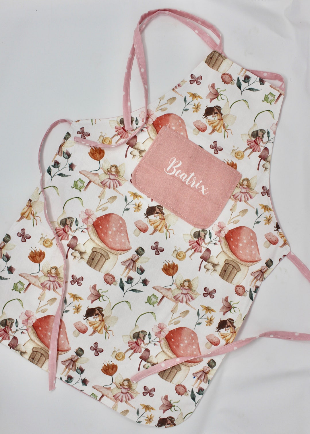 Fairy Personalized Child's Apron Kids Apron Custom Apron Girls Apron - Etsy