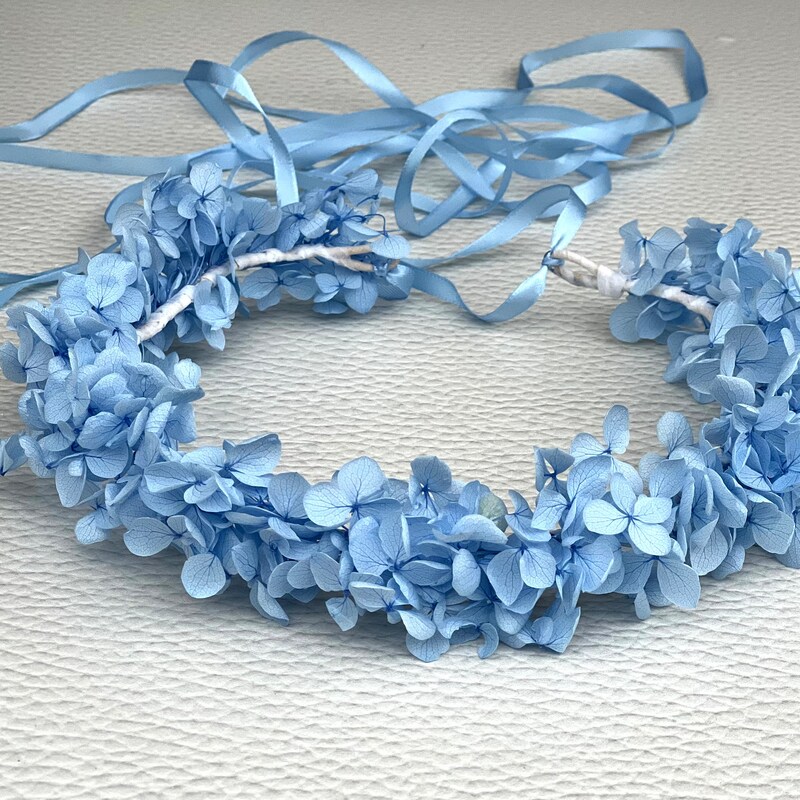 Blue Flower Crown - Etsy