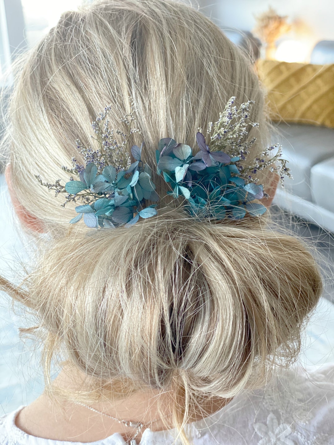 Blue Wedding Hair Pins, Bridal Teal Hair Pins, Blue Hair Pins ...