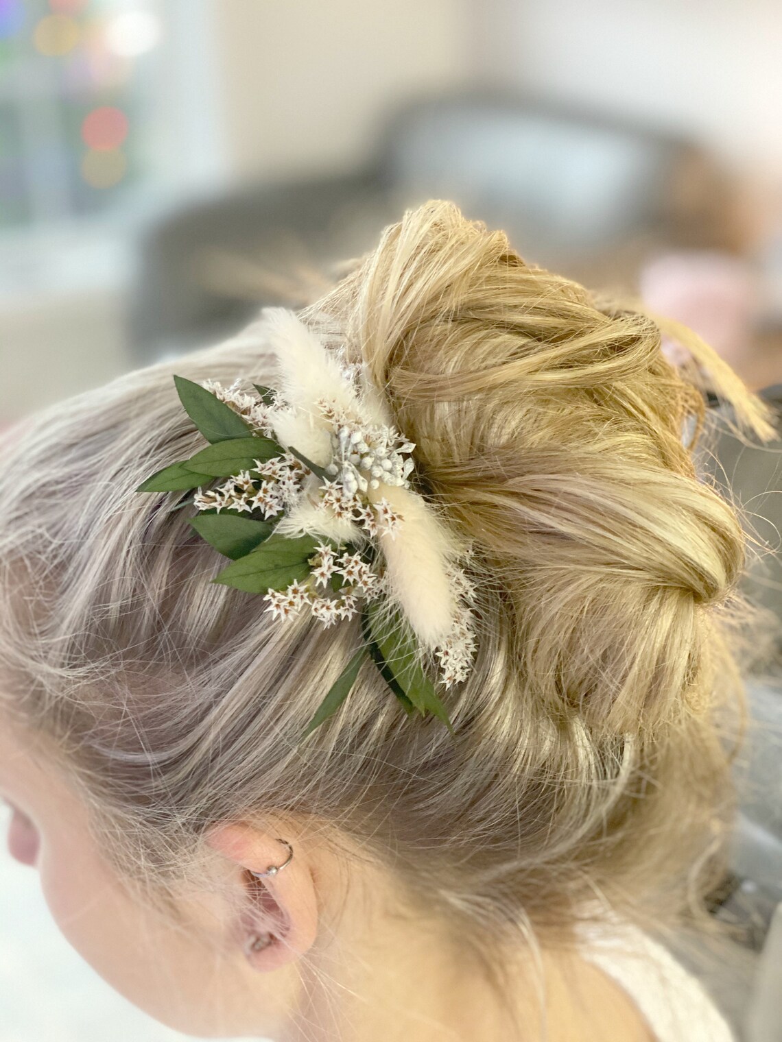 White Wedding Hair Pins Bridal White Hair Pins Ivory Hair - Etsy