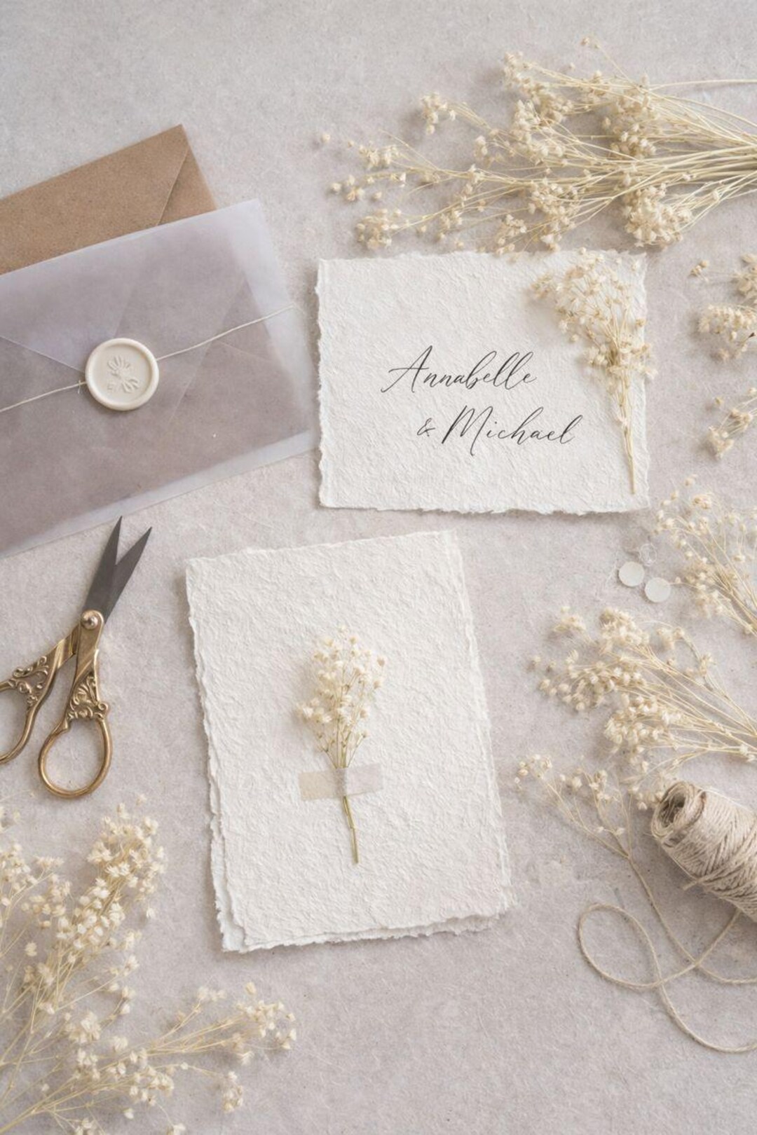 Bleached Dried Broom Bloom – Ivory Floral Stems, Card Making (20 ...
