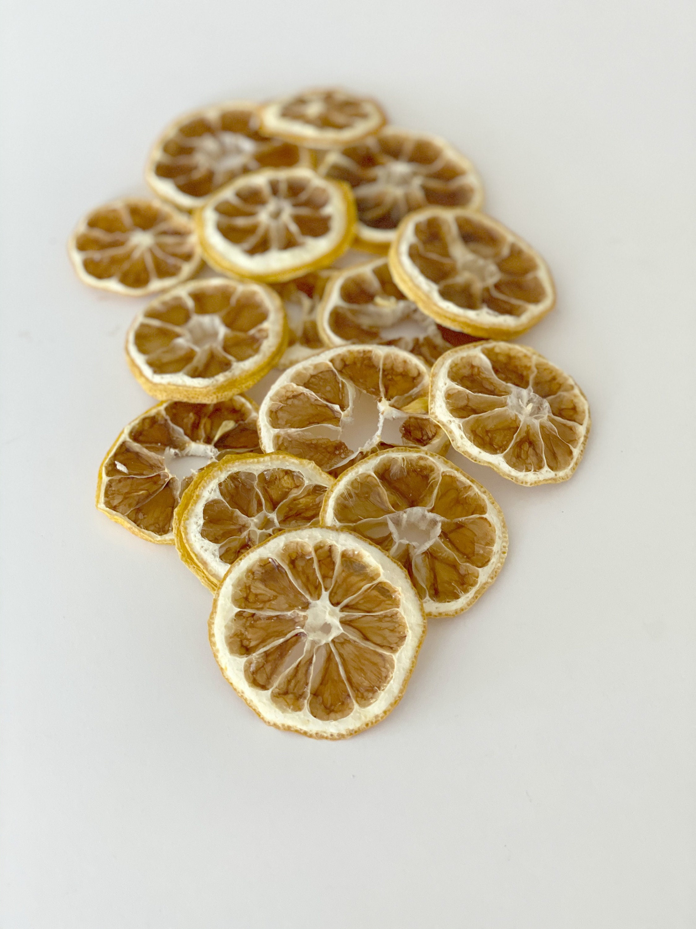 Dried/Dehydrated Lemon Slices/Half slices of dried lemon | Etsy