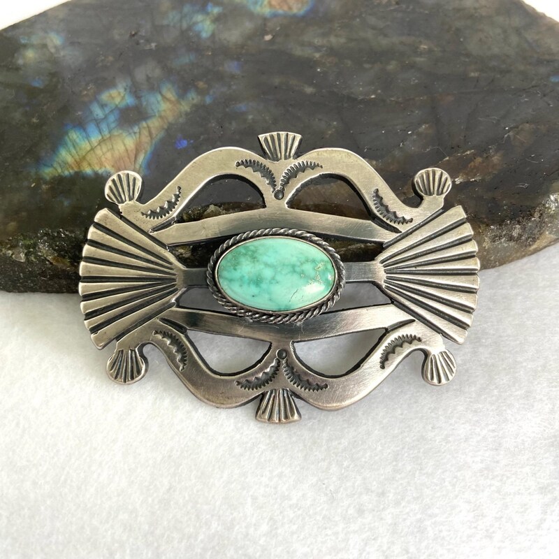 Navajo Brooch - Etsy