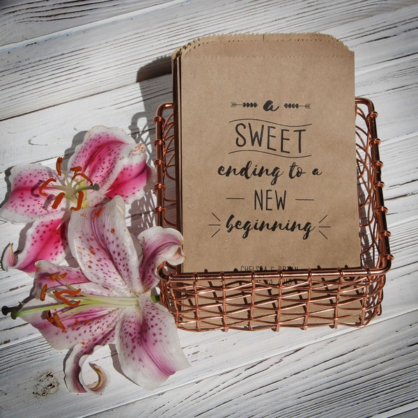 A Sweet Ending to a New Beginning - Etsy