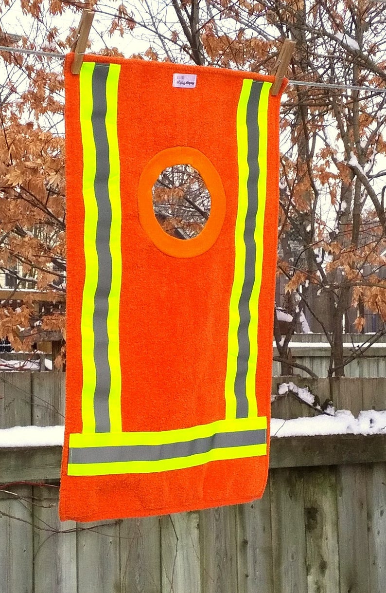 Baby Construction Vest Bib Safety First Absorbent Bib for - Etsy