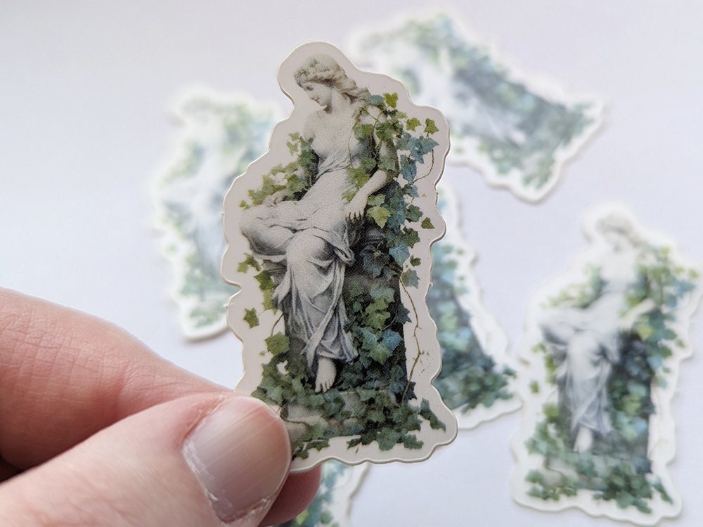 Garden Statue Sticker, Greco Roman Sticker, Classical Statue Sticker - Etsy