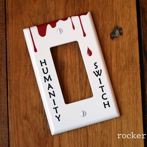 Humanity Switch TVD Reference Light Switch Plates Single, Double, or ...