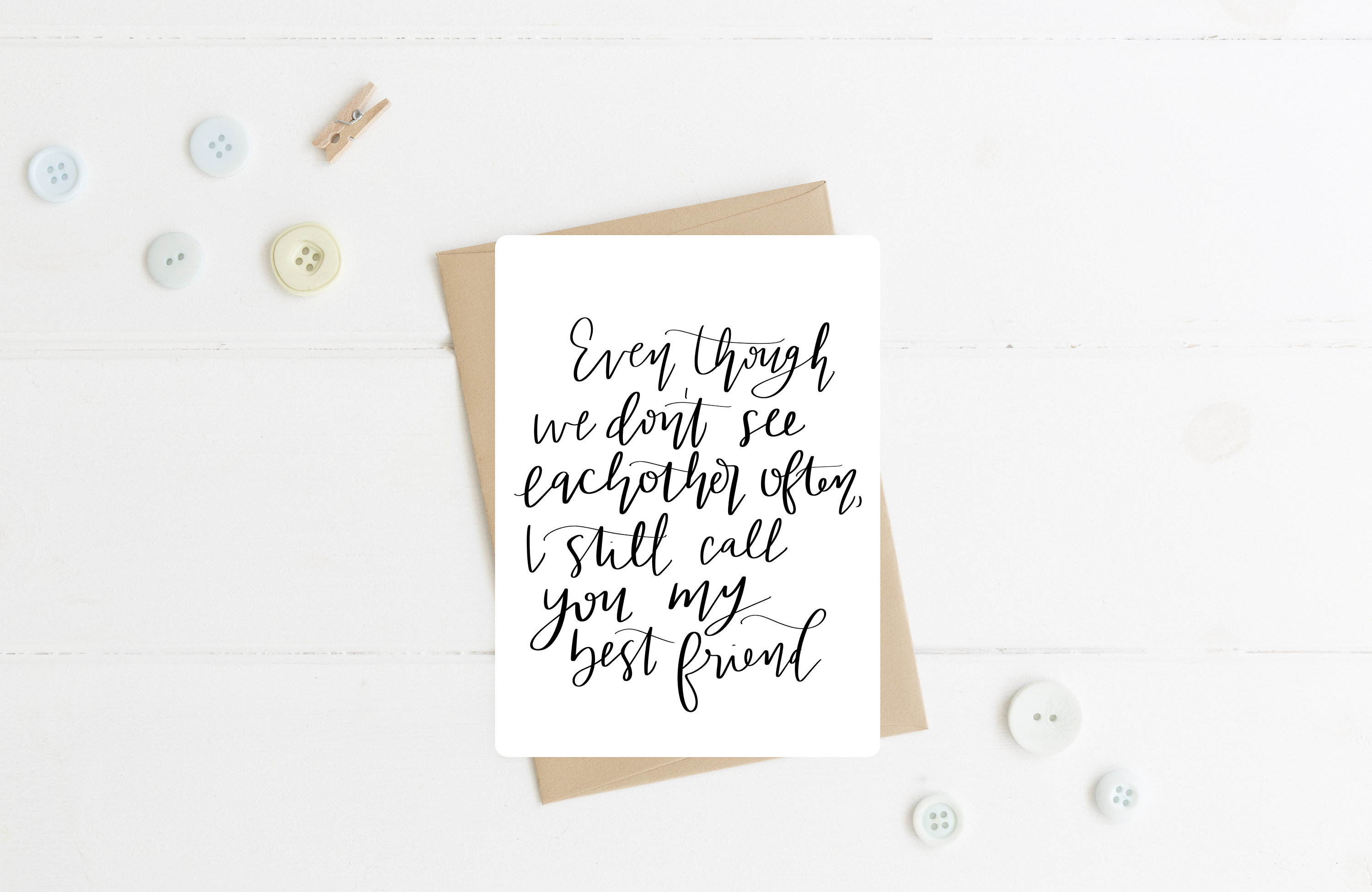 Even Though We Don't See Each Other Often I Still Call | Etsy