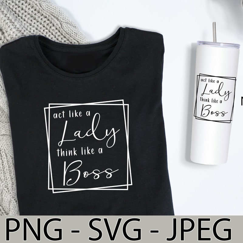 Act Like a Lady - Etsy