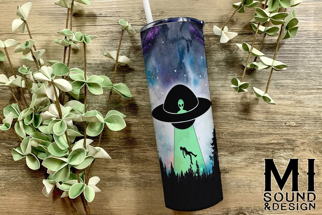 Alien Tumbler Tumbler Alien Sublimation Tumbler Space - Etsy