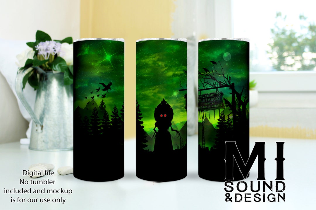 Flatwoods Monster Tumbler Wrap, Braxie Tumbler Wrap, Phantom of the ...